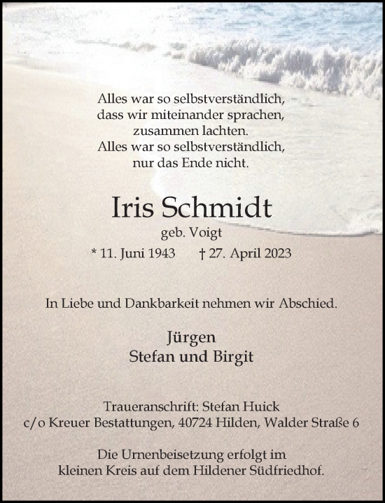 Traueranzeigen aus düsseldorf | trauer.rp-online.de